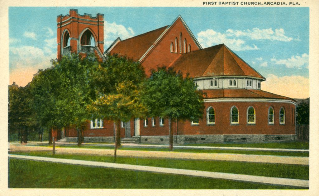 Arcadia First Baptist Church | Florida Baptist Historical Society