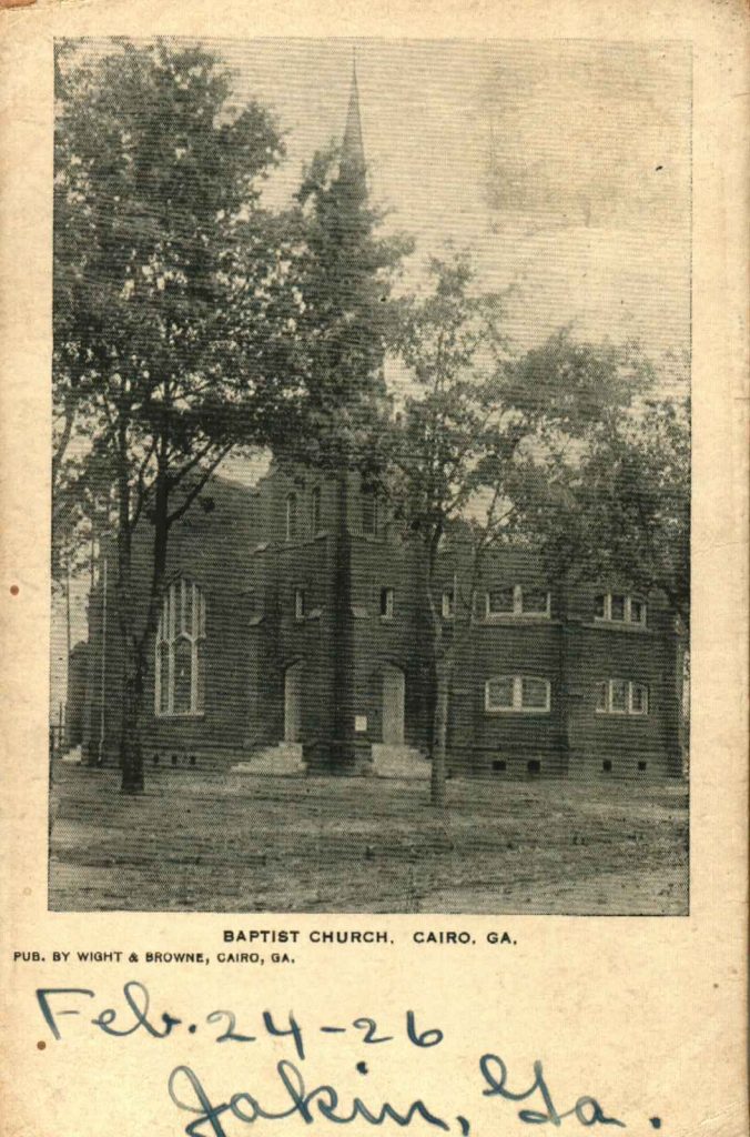 Cairo First Baptist Church | Florida Baptist Historical Society