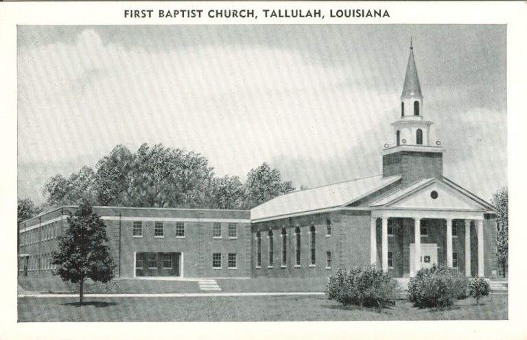 Tallulah First Baptist Church | Florida Baptist Historical Society
