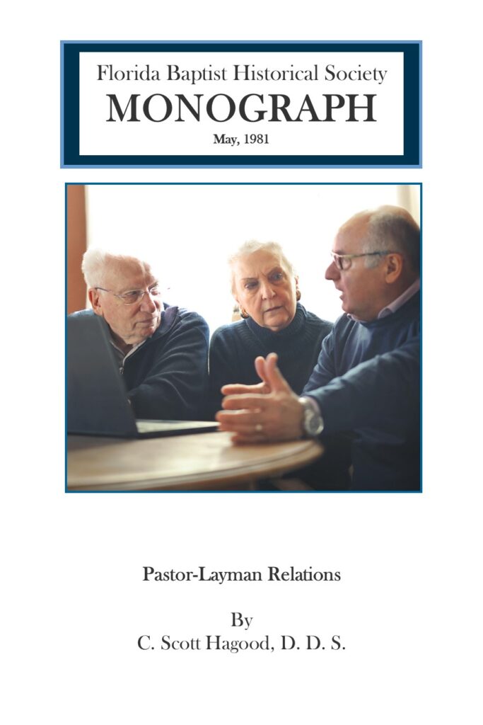 Florida Baptist Historical Society Monographs | Florida Baptist ...